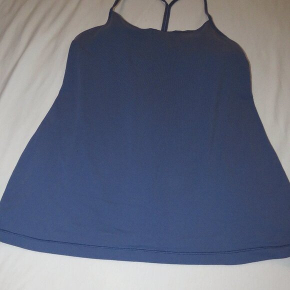 lululemon athletica | Tops | Lululemon Blue Sports Top Used 2 | Poshmark